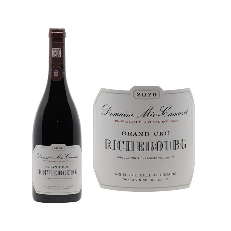 Richebourg 2020 - Domaine Méo-Camuzet - Côte de Nuits - Vin Rouge ...