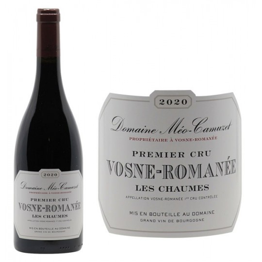 Vosne-Romanée 1er Cru Les Chaumes 2020 - Domaine Méo-Camuzet - Côte de ...