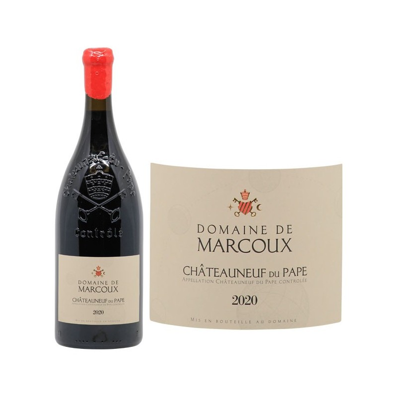 Châteauneuf-du-Pape 2020 - Domaine de Marcoux - Rhône Méridional - Vin Rouge - Grands Bourgognes
