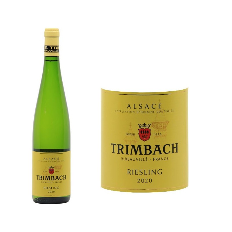 Riesling 2020 - Domaine Trimbach - Alsace - Vin Blanc - Grands Bourgognes