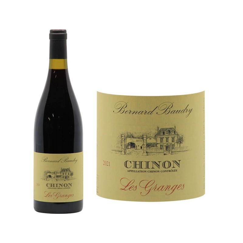 Chinon Les Granges 2021 - Domaine Bernard Baudry - Touraine - Vin Rouge ...