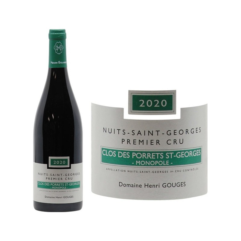 Nuits-Saint-Georges 1er Cru Clos des Porrets Saint-Georges 2020 ...