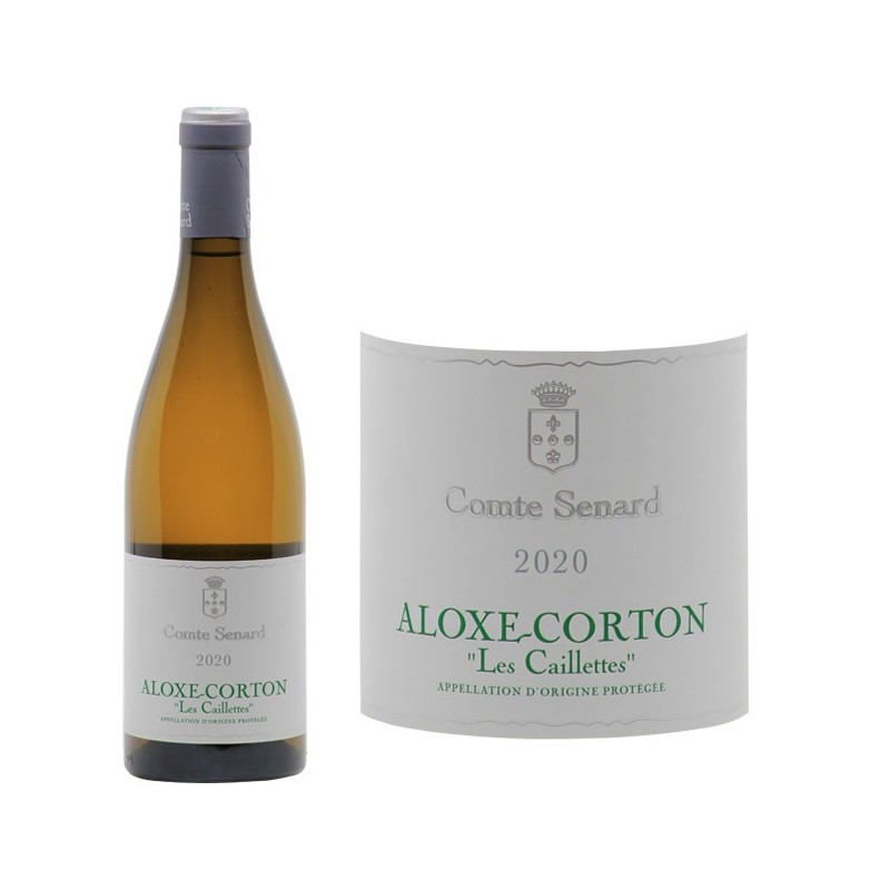 Aloxe-Corton Blanc "Les Caillettes" 2020 - Domaine Comte Senard - Côte ...