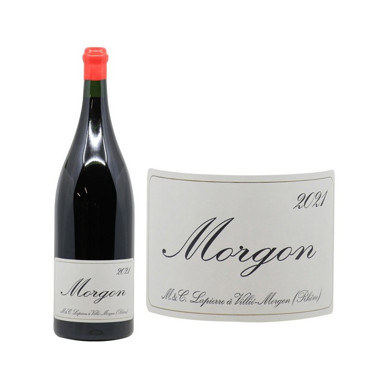 Morgon 2021 - Domaine Marcel Lapierre - Crus du Beaujolais - Vin Rouge ...