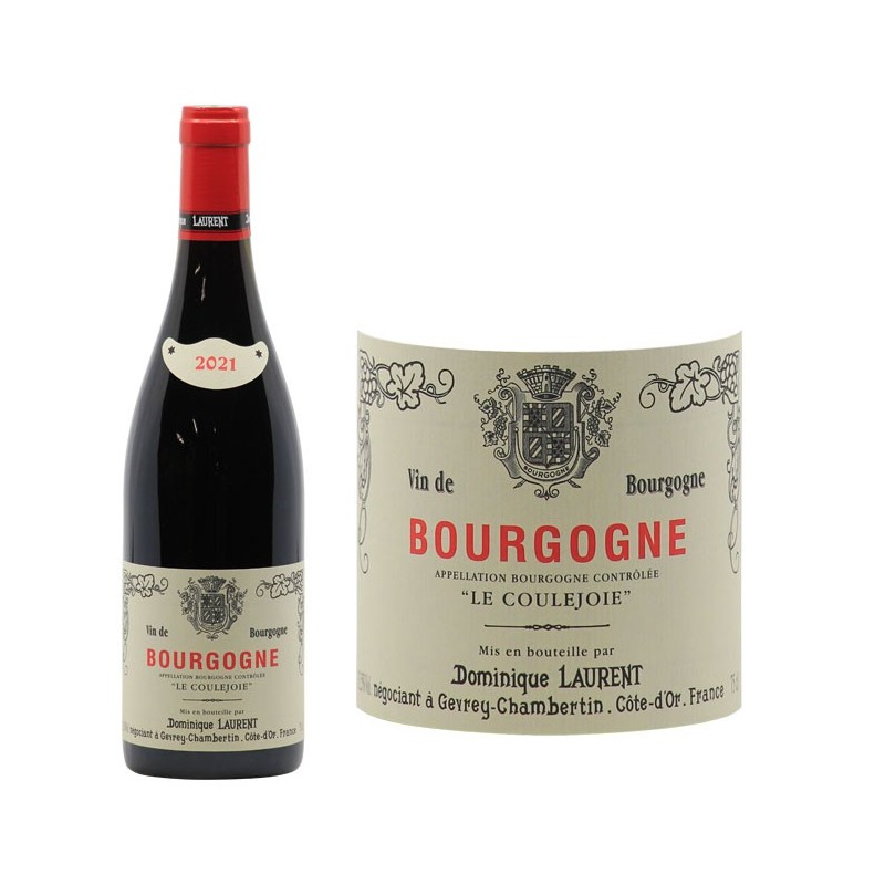 Bourgogne Gamay-Pinot "Le Coulejoie" 2021 - Dominique Laurent ...
