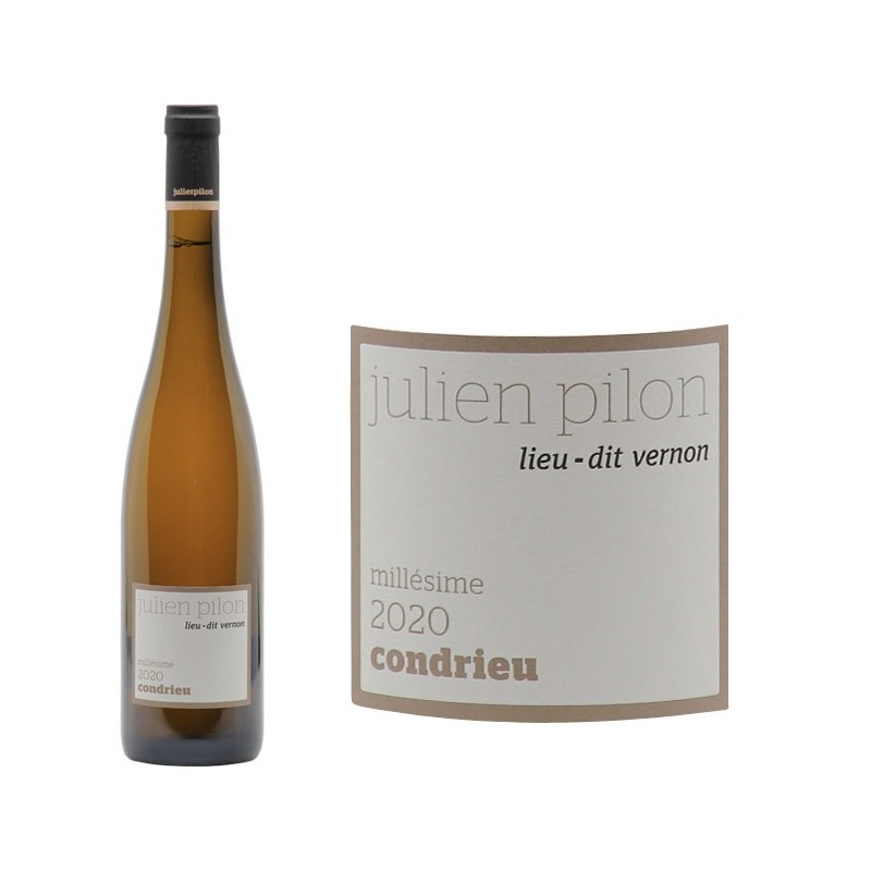 Condrieu "vernon" 2020 - Domaine Julien Pilon - Rhône Septentrional ...
