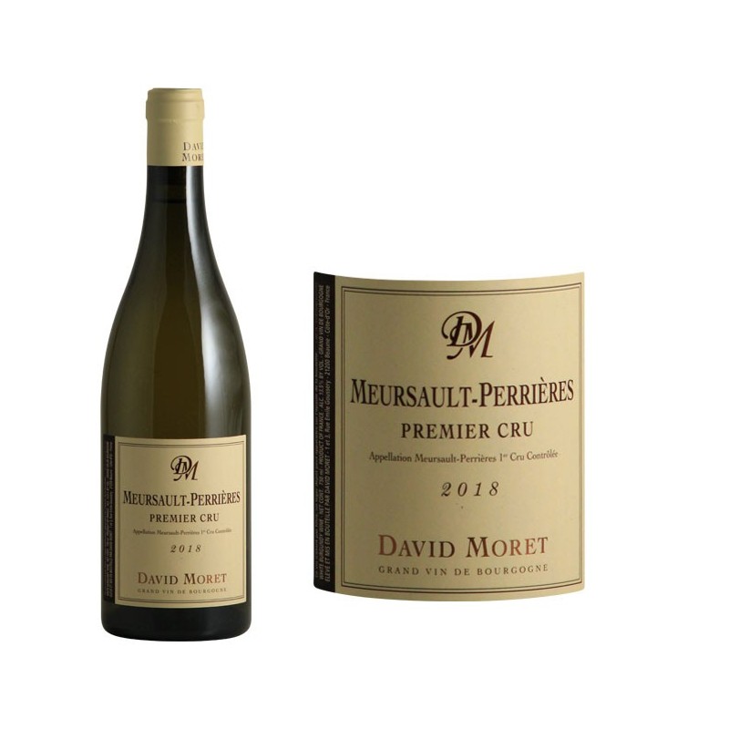 Meursault 1er Cru Perrières 2018 - David Moret - Côte de Beaune - White ...