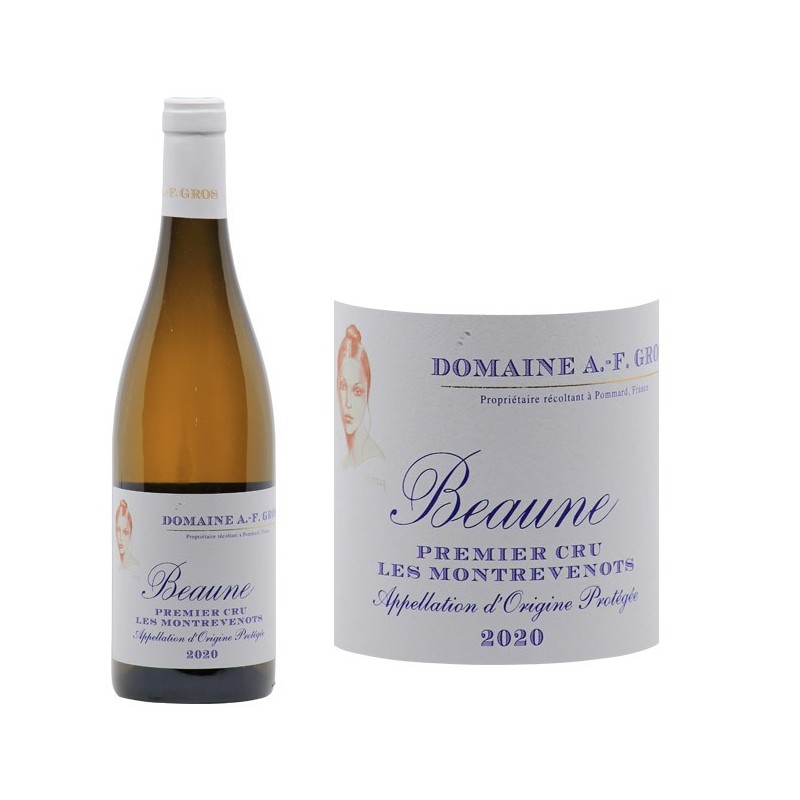 Beaune 1er Cru Blanc Les Montrevenots 2020 - Domaine A-F Gros - Côte de ...