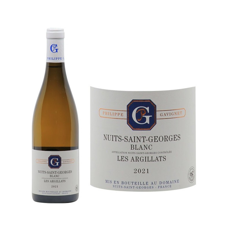 Nuits-Saint-Georges Blanc Les Argillats 2021 - Domaine Philippe ...