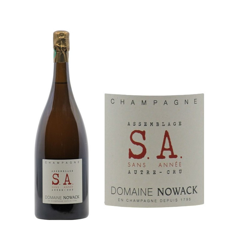 Nowack Cuvée S.A Extra-Brut - Champagne Nowack - Vallée de la Marne ...