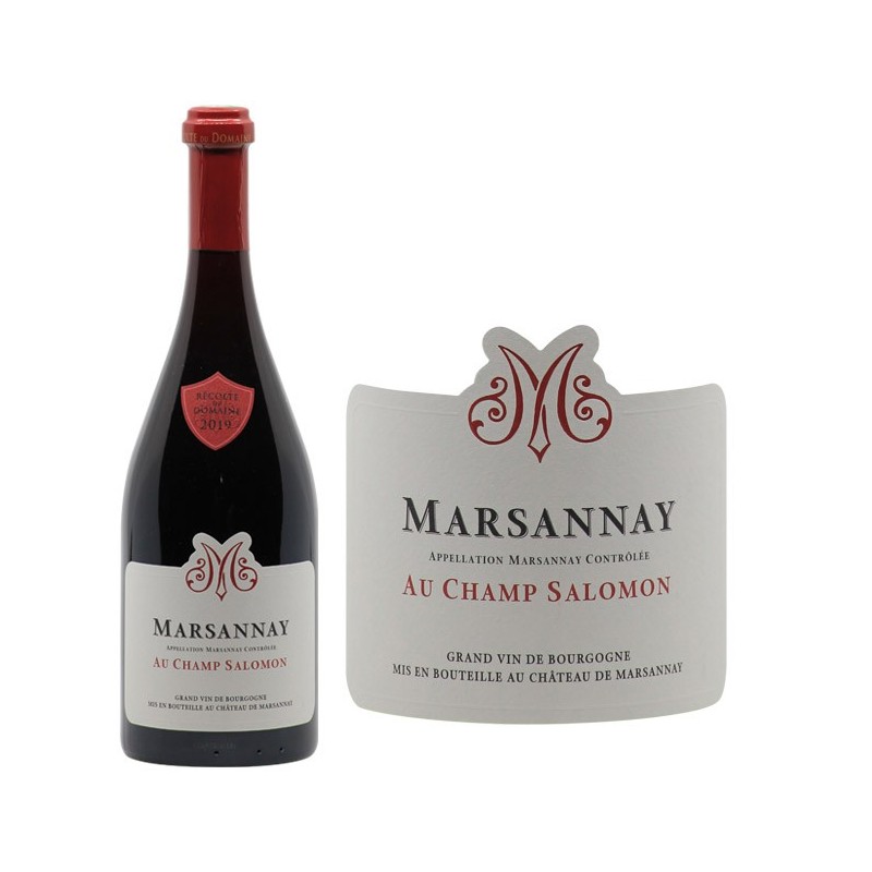 Marsannay Champ Salomon 2019 - Château de Marsannay - Côte de Nuits ...