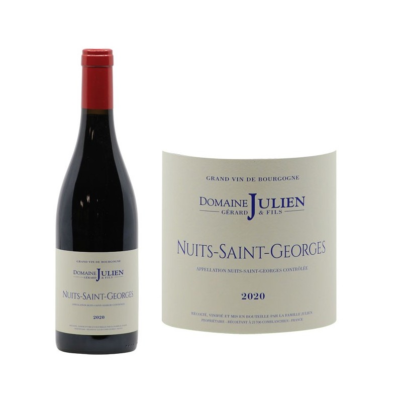 Nuits-Saint-Georges 2020 - Domaine Julien Gérard & Fils - Côte de Nuits ...