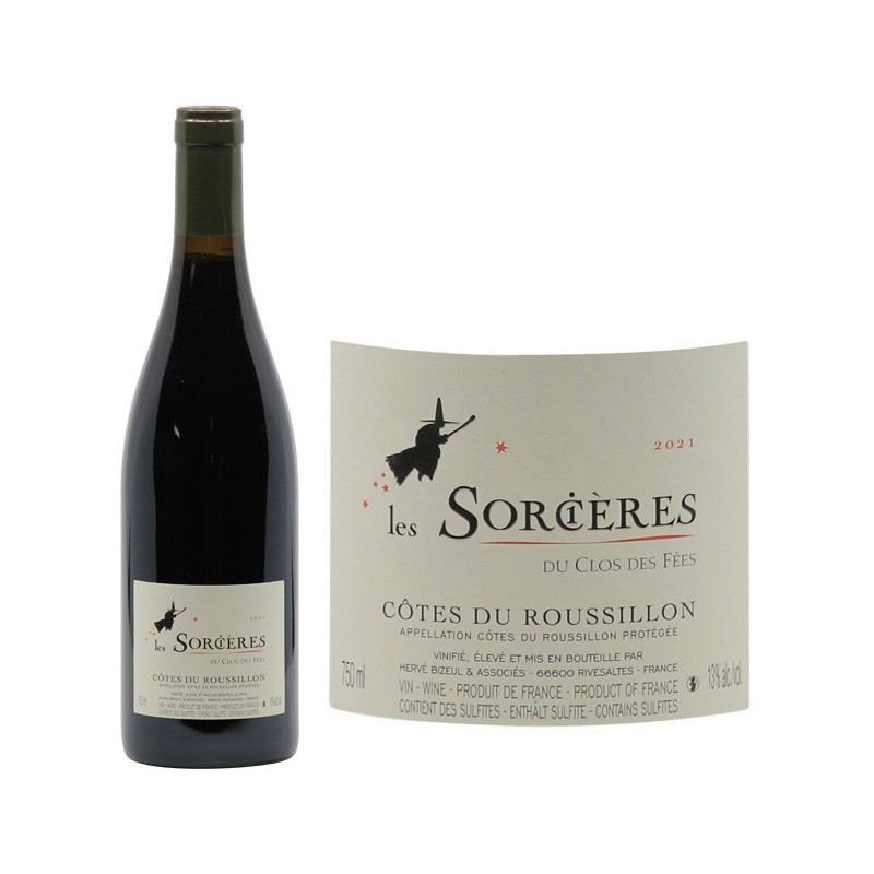 Côtes du Roussillon Rouge "Les Sorcières du Clos des Fées" 2021 ...