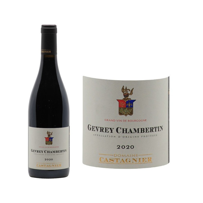 Gevrey-Chambertin 2020 - Domaine Castagnier - Côte de Nuits - Vin Rouge ...