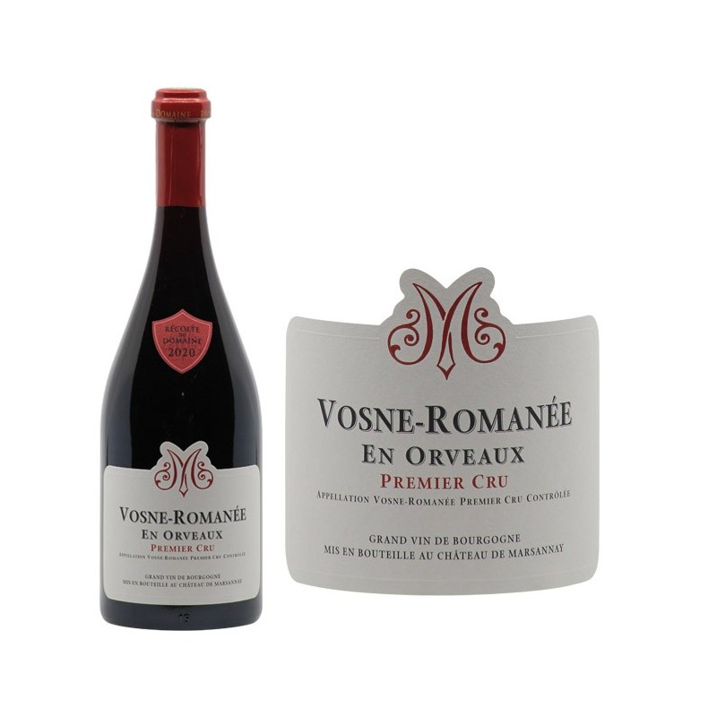 Vosne-Romanée 1er Cru En Orveaux 2020 - Château de Marsannay - Côte de ...