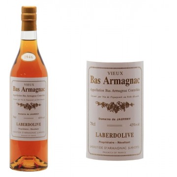 Bas-Armagnac Millésime 1946 - Laberdolive - Armagnac - Wine - Grands ...
