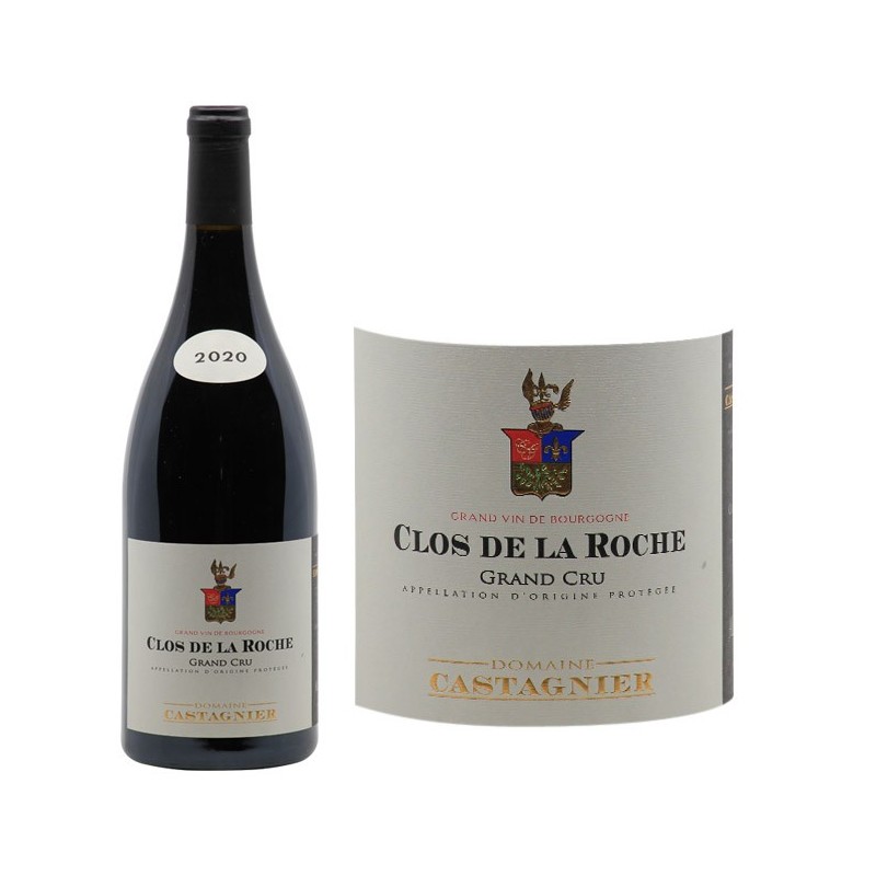 Clos de la Roche 2020 - Domaine Castagnier - Côte de Nuits - Vin Rouge ...