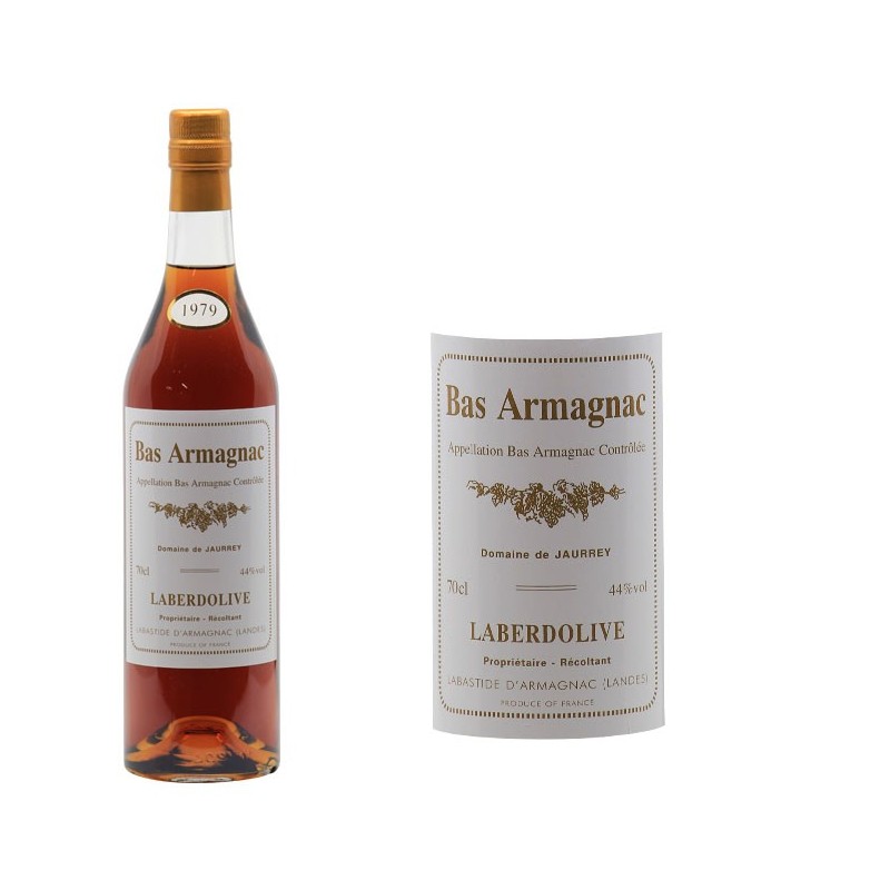 Bas-Armagnac Millésime 1979 - Laberdolive - Armagnac - Wine - Grands ...