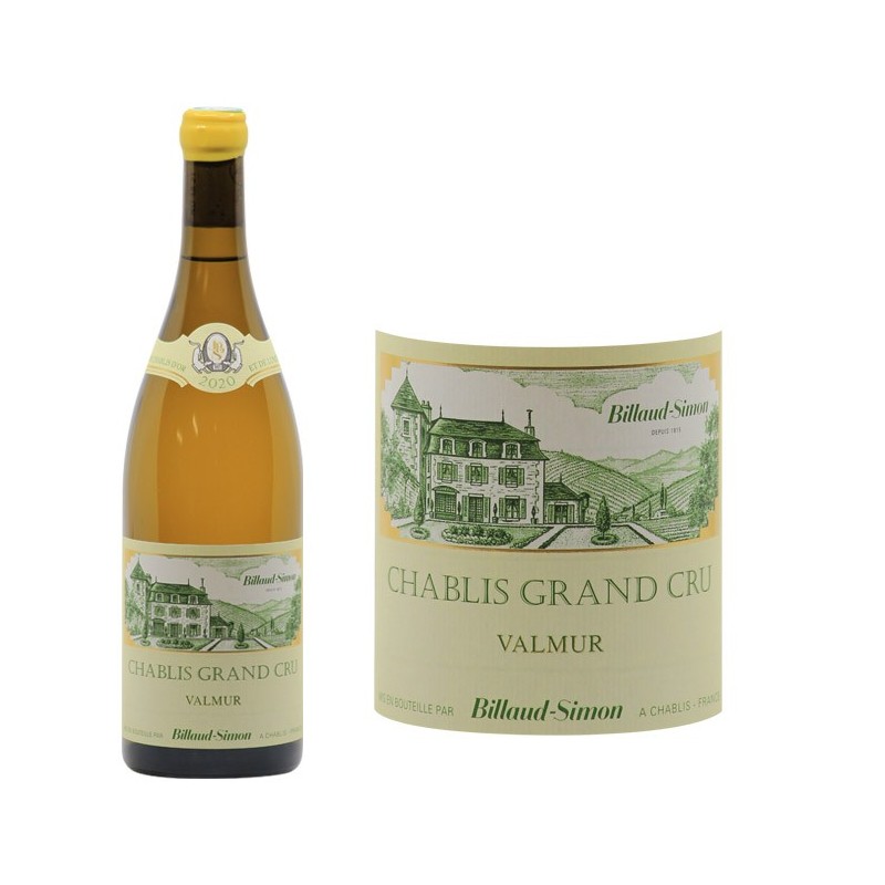 Chablis Grand Cru Valmur 2020 - Domaine Billaud-Simon - Chablisien ...