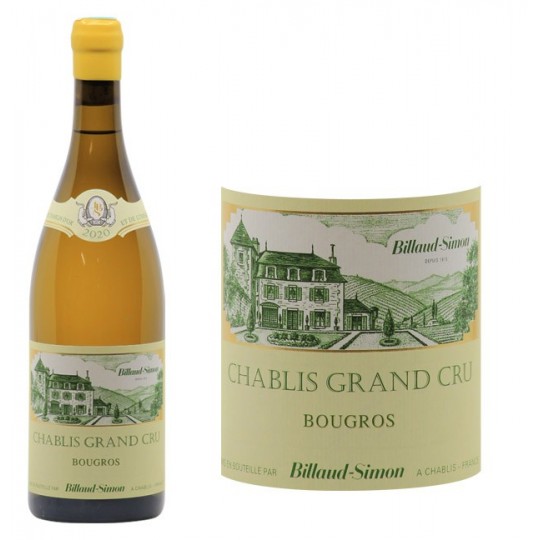Chablis Grand Cru Bougros 2020 - Domaine Billaud-Simon - Chablisien ...
