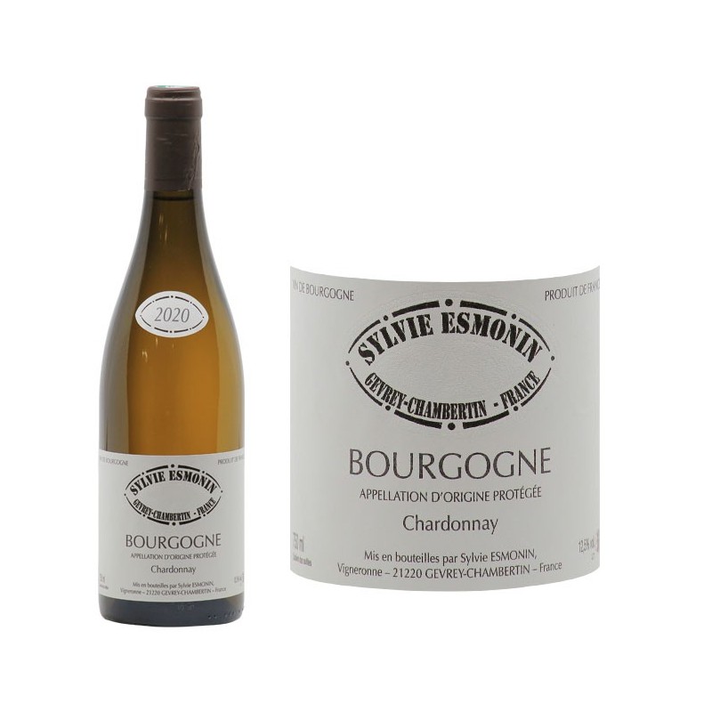 Bourgogne Chardonnay 2020 - Domaine Sylvie Esmonin - Bourgogne - Vin ...