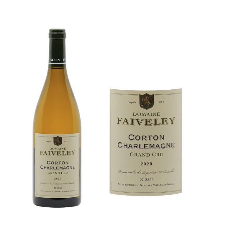 Corton-Charlemagne 2020 - Domaine Faiveley - Côte de Beaune - Vin Blanc ...