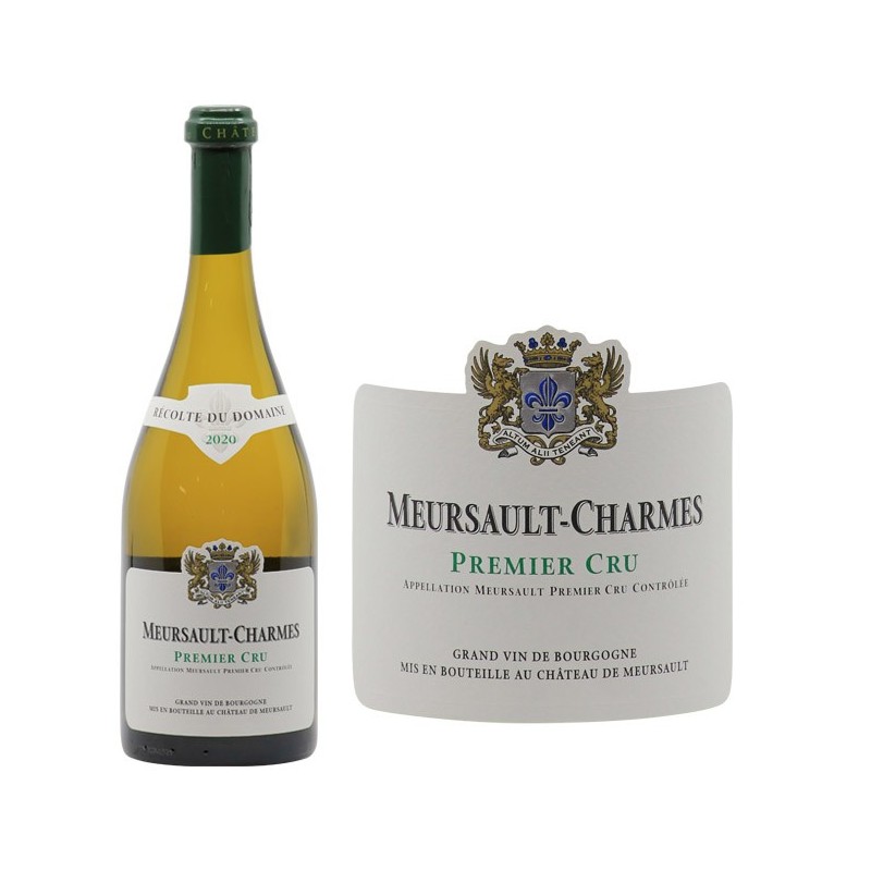 Meursault 1er Cru Charmes 2020 - Château de Meursault - Côte de Beaune ...