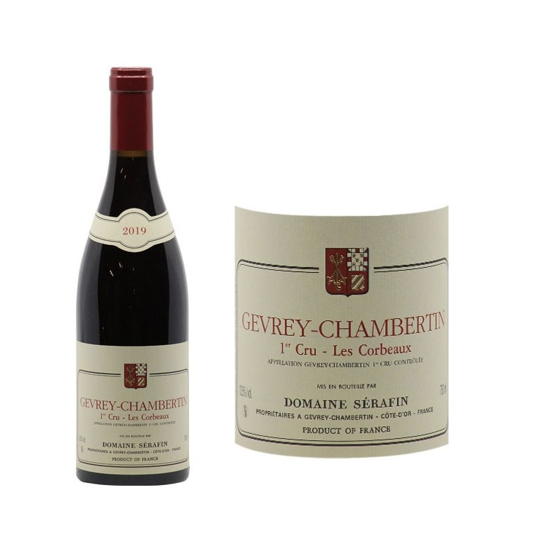 Gevrey-Chambertin 1er Cru Les Corbeaux 2019 - Domaine Sérafin Père ...