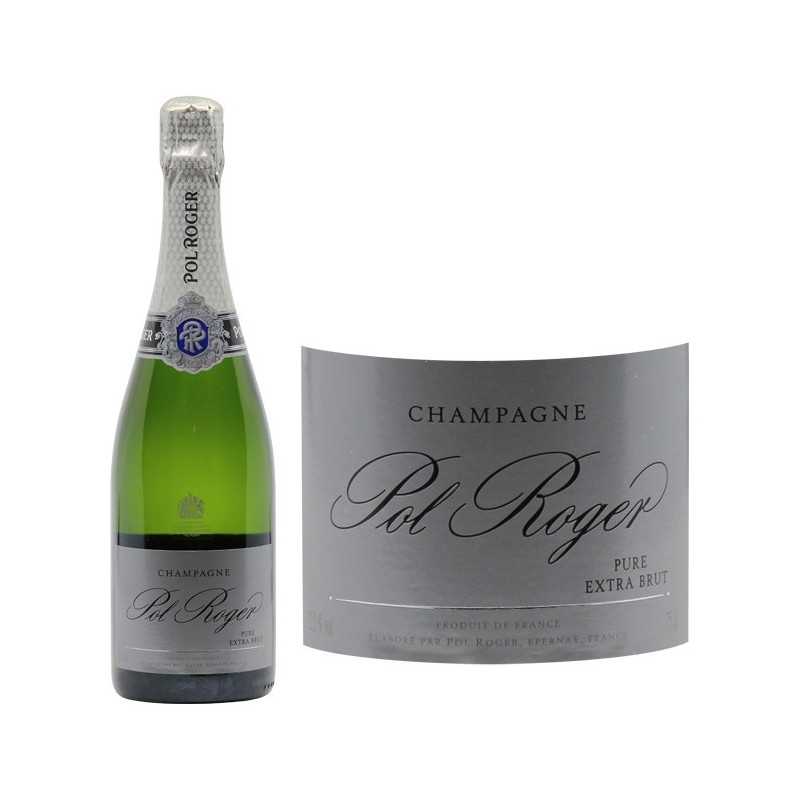 Pol Roger Pure Extra Brut - Champagne Pol Roger - Assemblage - Vin ...
