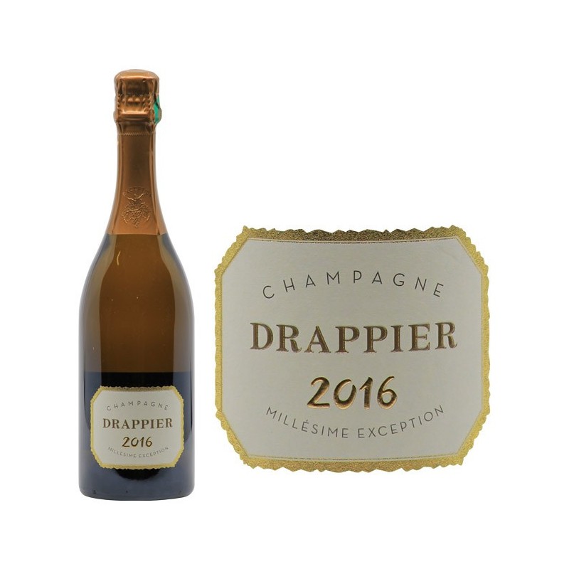 Drappier Millésime Exception 2016 - Champagne Drappier - Assemblage ...