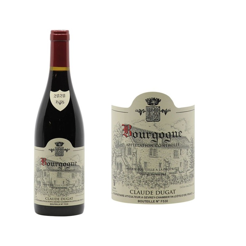 Bourgogne Pinot Noir 2020 - Domaine Claude Dugat - Bourgogne - Vin ...
