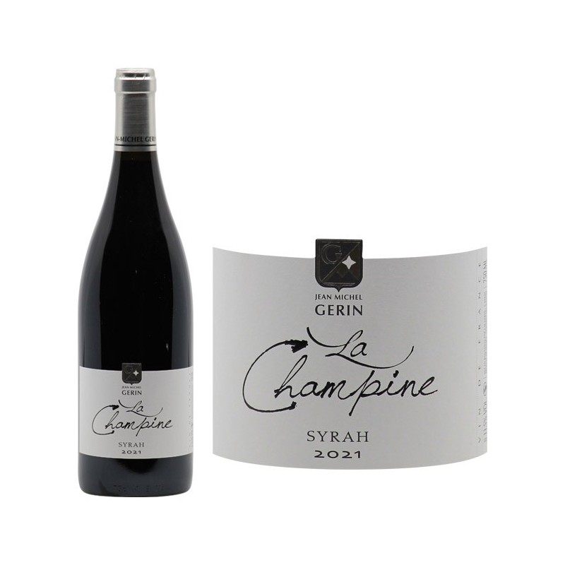 Vin de France Syrah "La Champine" 2021 - Domaine Jean-Michel Gerin ...
