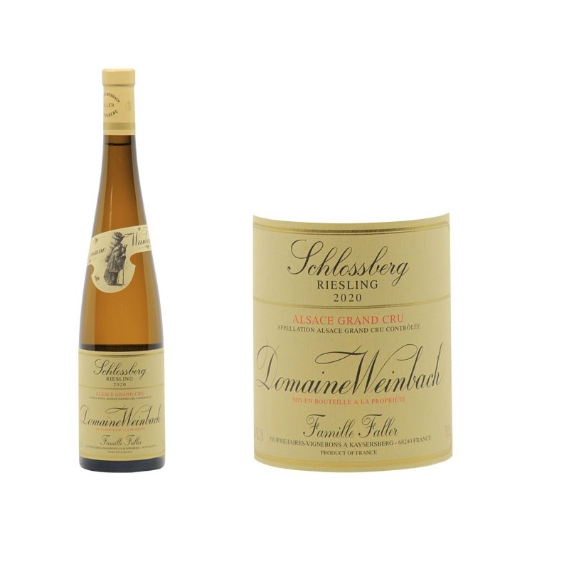 Riesling Grand Cru Schlossberg 2020 - Domaine Weinbach - Alsace - Vin ...