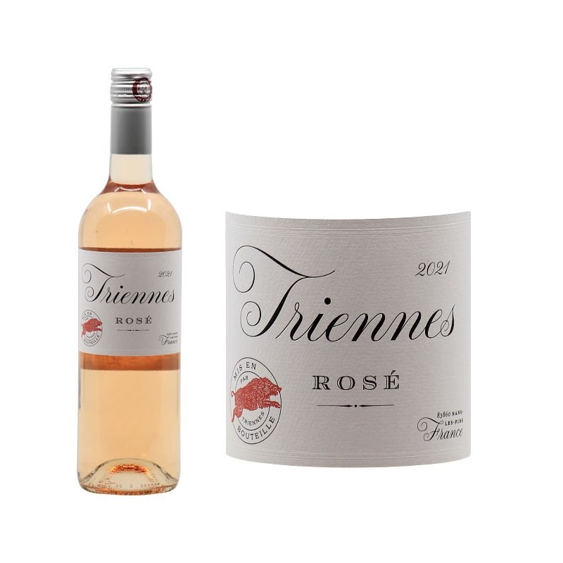 IGP Méditerranée Rosé "Triennes" 2021 - Domaine de Triennes - Provence ...