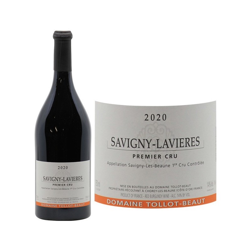 Savigny-les-Beaune 1er Cru Les Lavières 2020 - Domaine Tollot-Beaut ...