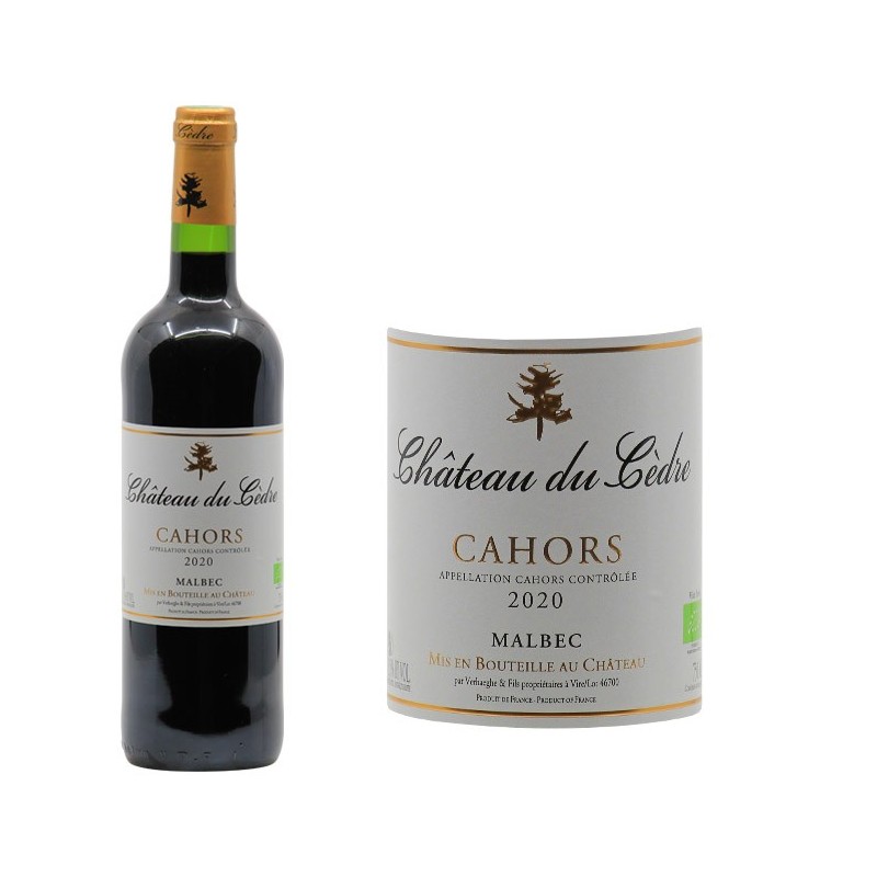Cahors 2020 - Château du Cèdre - Sud-Ouest - Vin Rouge - Grands Bourgognes