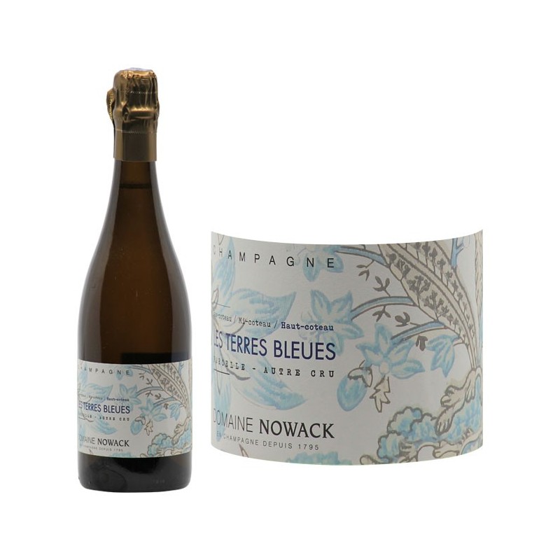 Nowack Les Terres Bleues Extra-Brut 2018 - Champagne Nowack - Vallée de ...