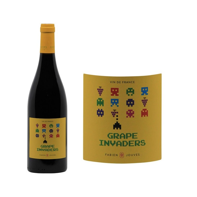 Vin de France Rouge "Grape Invaders" - Domaine Fabien Jouves - Vin de ...