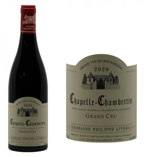 Chapelle-Chambertin 2020 - Domaine Philippe Livera - Côte de Nuits ...