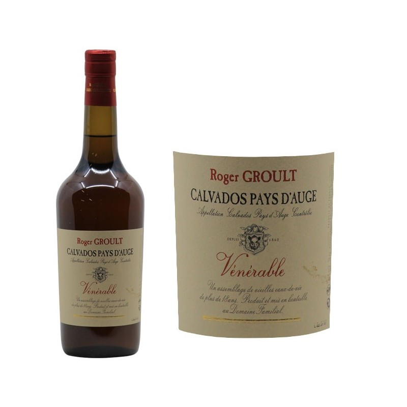 Calvados Pays d'Auge"Vénérable" - Roger Groult - Calvados - Vin ...