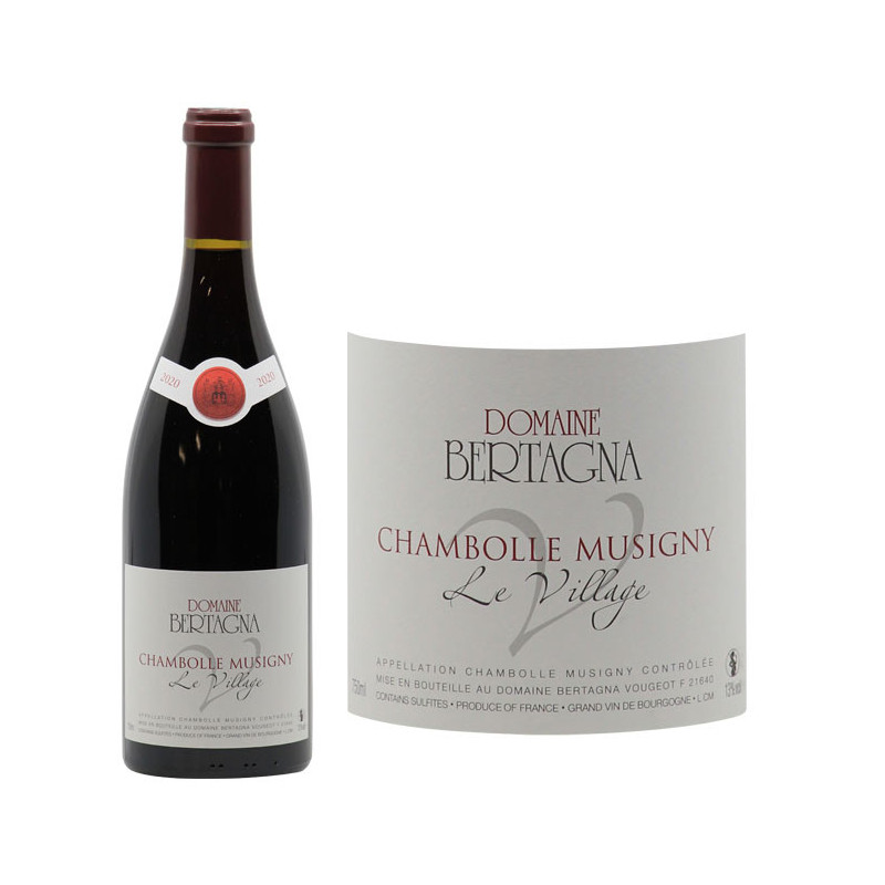 Chambolle-Musigny 2020 - Domaine Bertagna - Côte de Nuits - Vin Rouge ...