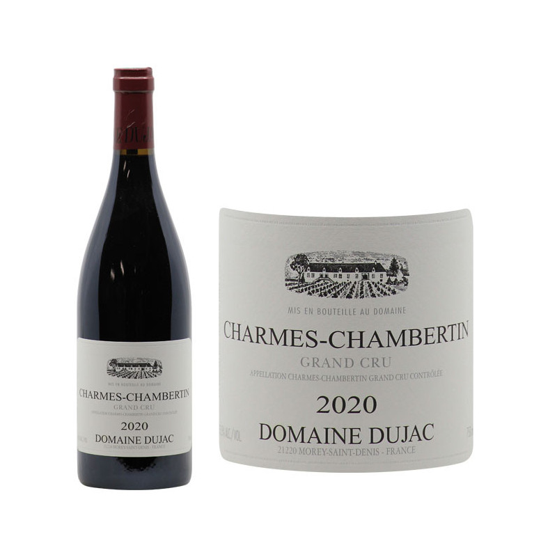 Charmes-Chambertin 2020 - Domaine Dujac - Côte de Nuits - Vin Rouge ...
