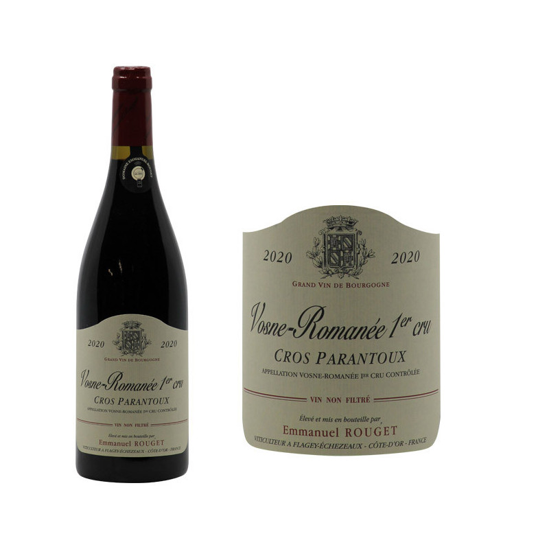 Vosne-Romanée 1er Cru Cros Parantoux 2020 - Domaine Emmanuel Rouget ...