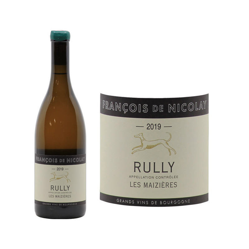 Rully Blanc Les Maizières 2019 - François de Nicolay - Côte Chalonnaise ...