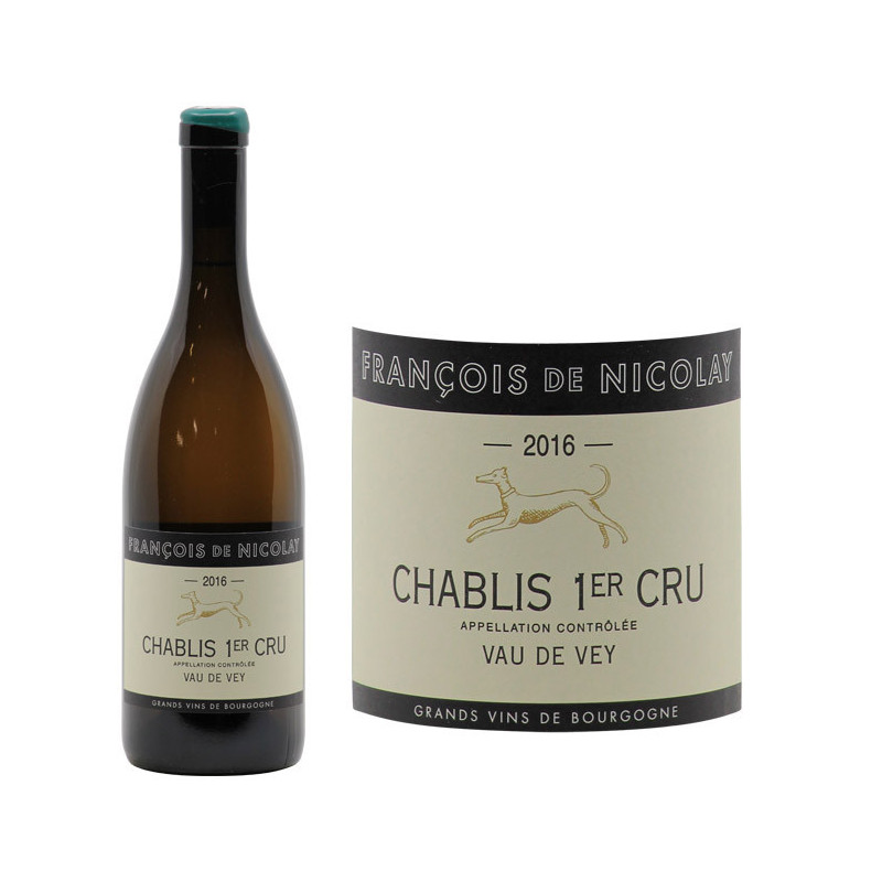Chablis 1er Cru Les Vaudevey 2016 - François de Nicolay - Chablisien ...