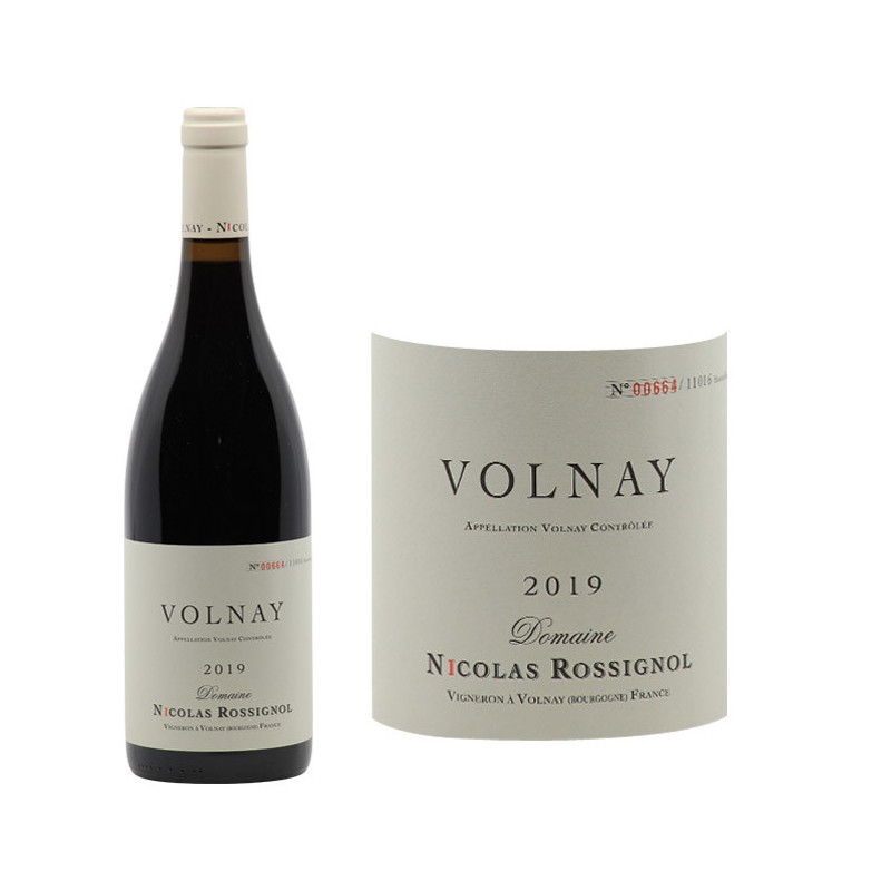 Volnay 2019 - Domaine Nicolas Rossignol - Côte de Beaune - Vin Rouge ...