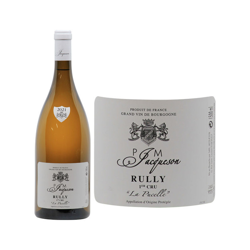 Rully 1er Cru Blanc La Pucelle 2021 - Paul Jacqueson - Côte Chalonnaise ...
