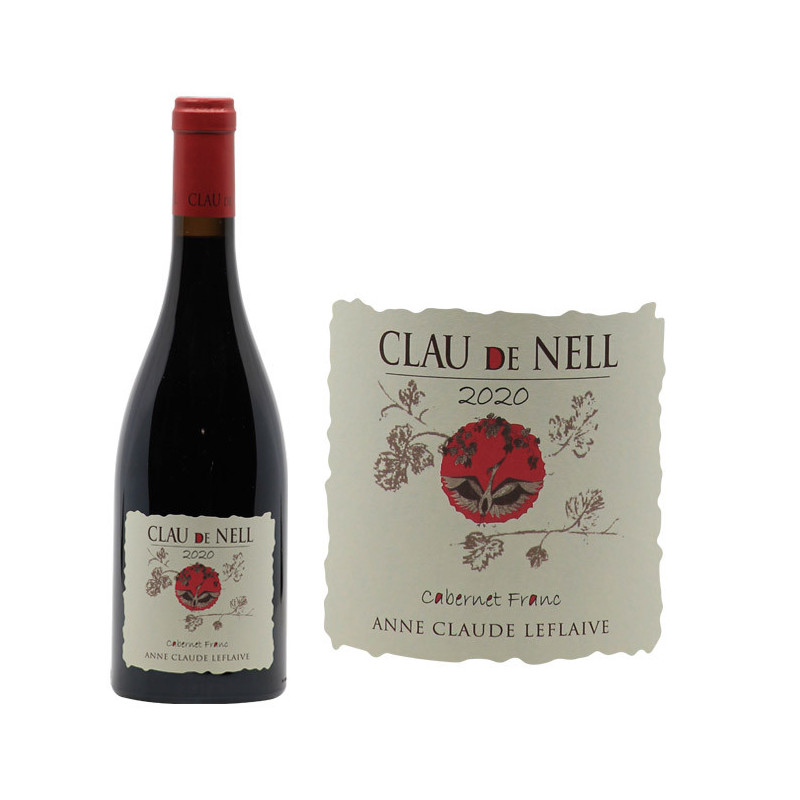 Anjou Rouge Cabernet Franc 2018 - Domaine Clau de Nell - Anjou - Vin ...