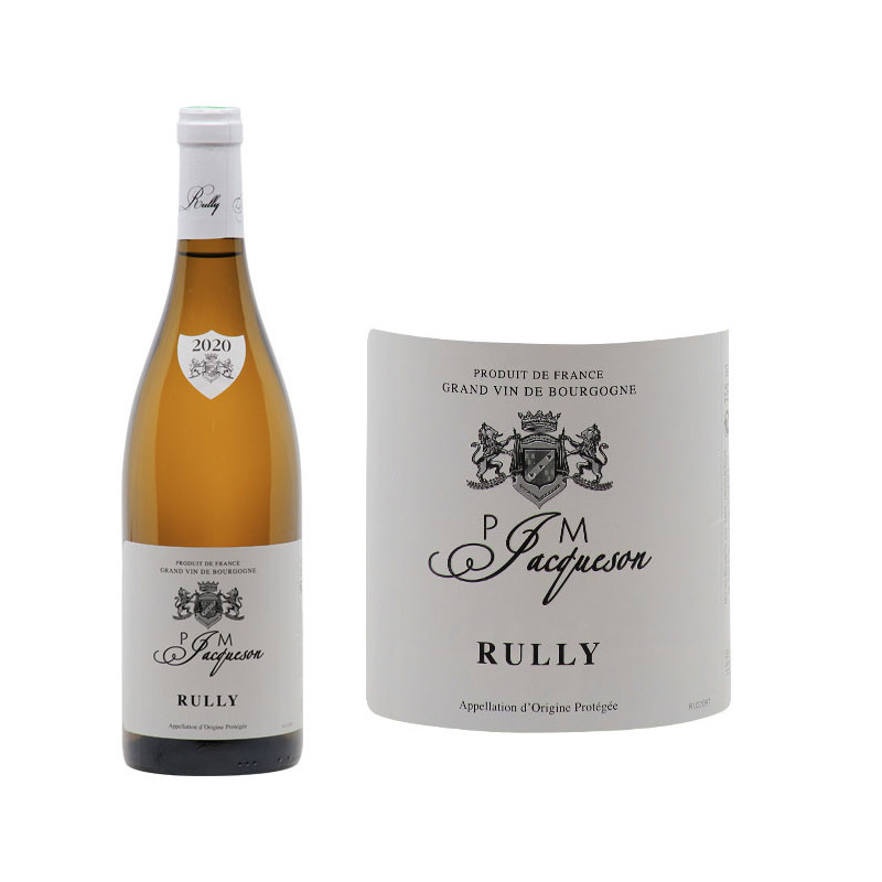 Rully Blanc 2020 - Paul Jacqueson - Côte Chalonnaise - Vin Blanc ...