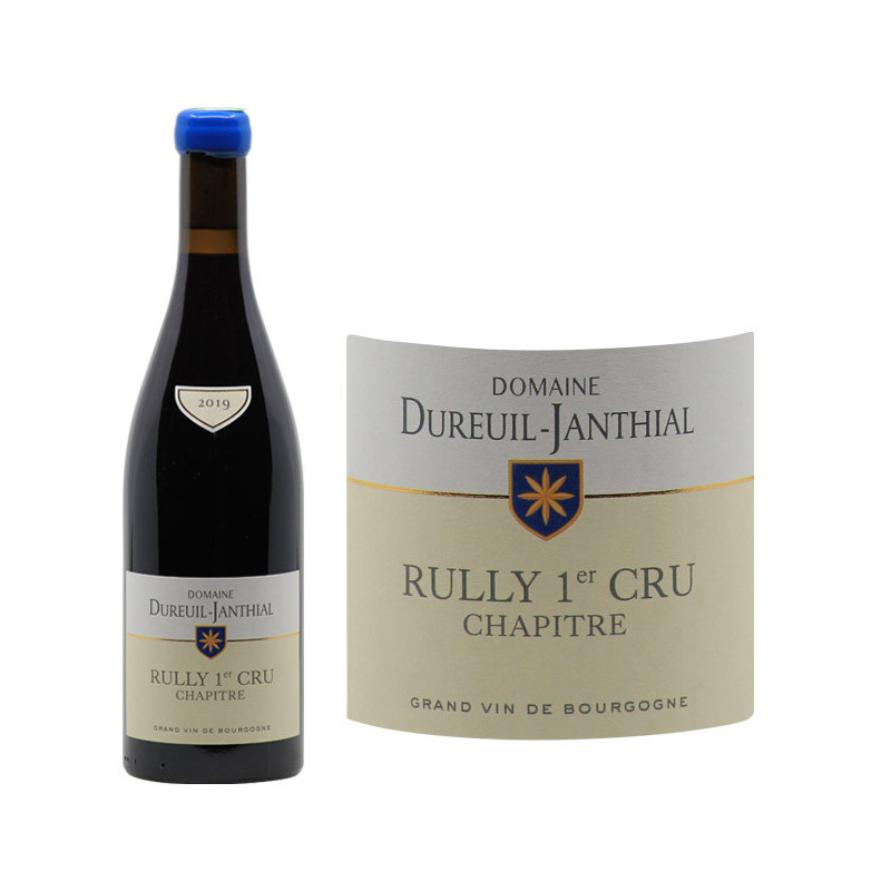 Rully 1er Cru Rouge Chapitre 2019 - Domaine Vincent Dureuil-Janthial ...